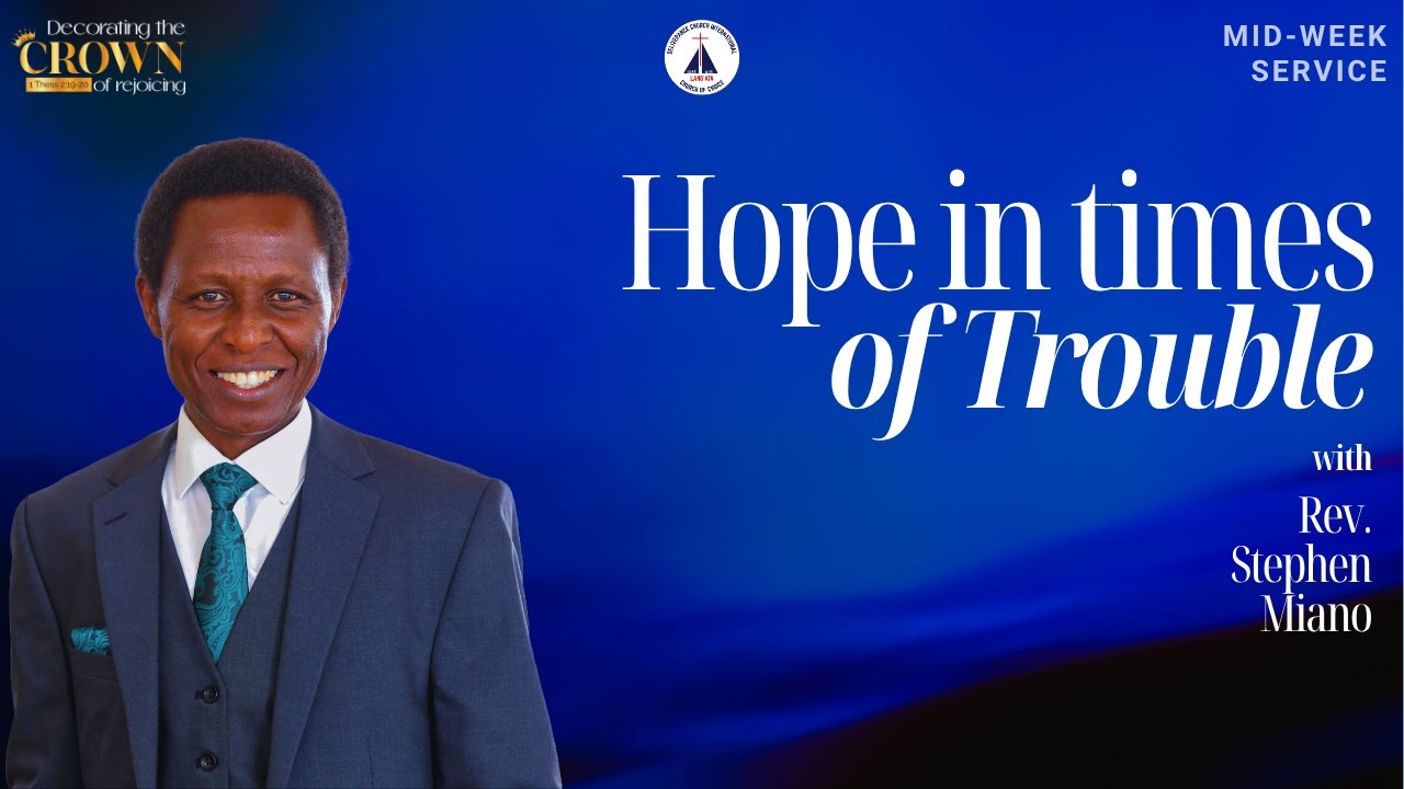 Midweek Service | Hope In Times Of Trouble | Rev. Stephen Miano | 28th ...
