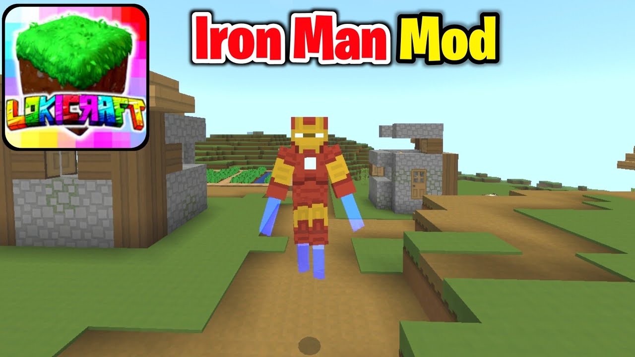 Iron Man Mod In Lokicraft || Lokicraft Iron Man || Lokicraft Helper ...