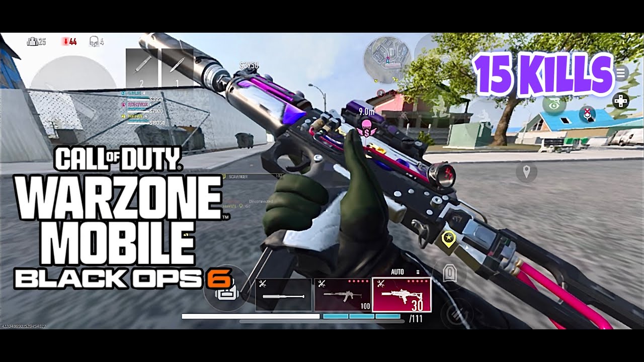 WARZONE MOBILE BO6 VERDANSK 🥵RUSH GAMEPLAY || iPhone 13 @Rohyvox Gaming ...