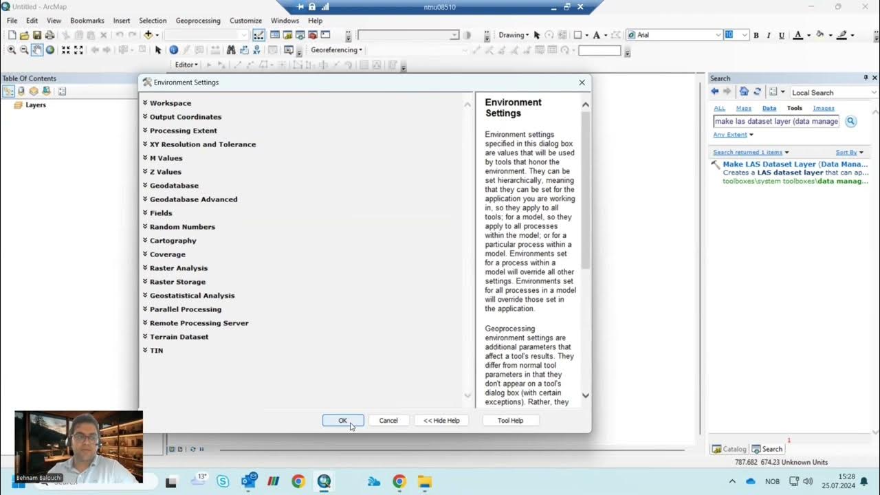 Convert lidar data to Raster or DEM file with Arcmap - YouTube