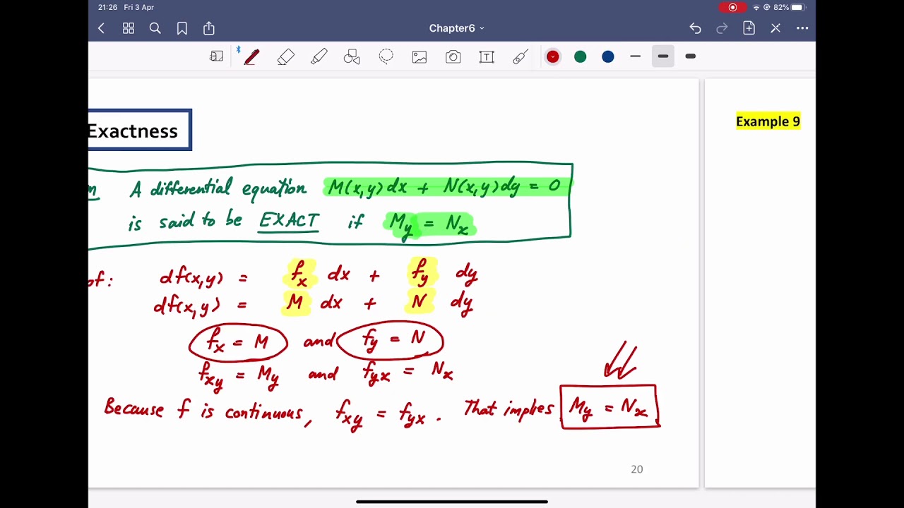2301108 Exact Differential Equation YouTube 2301108-exact-differential-equation-youtube