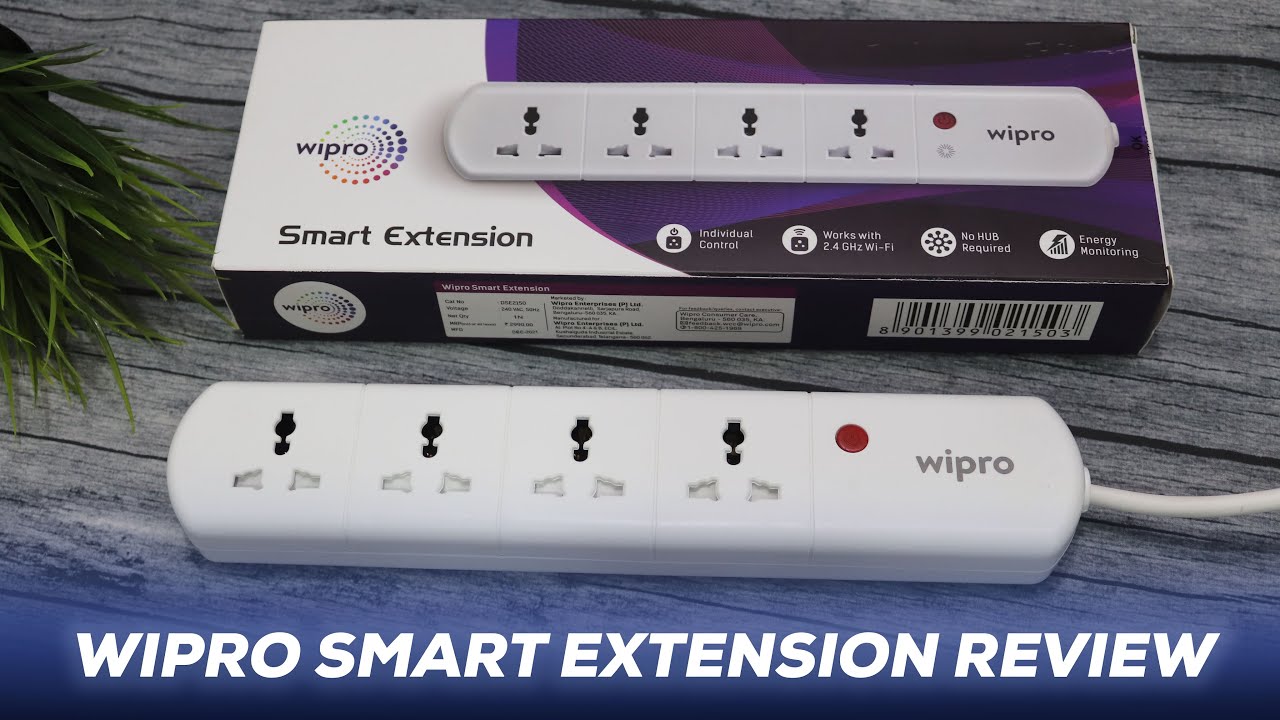 Wipro Smart Extension Board Review - Best Smart Extension Under Rs 2000 ...