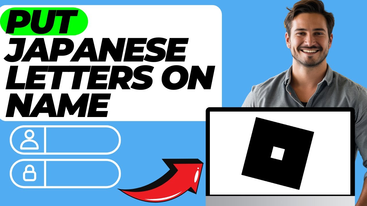 How To Put Japanese Letters On Roblox Display Name (In 1 Minute) - YouTube
