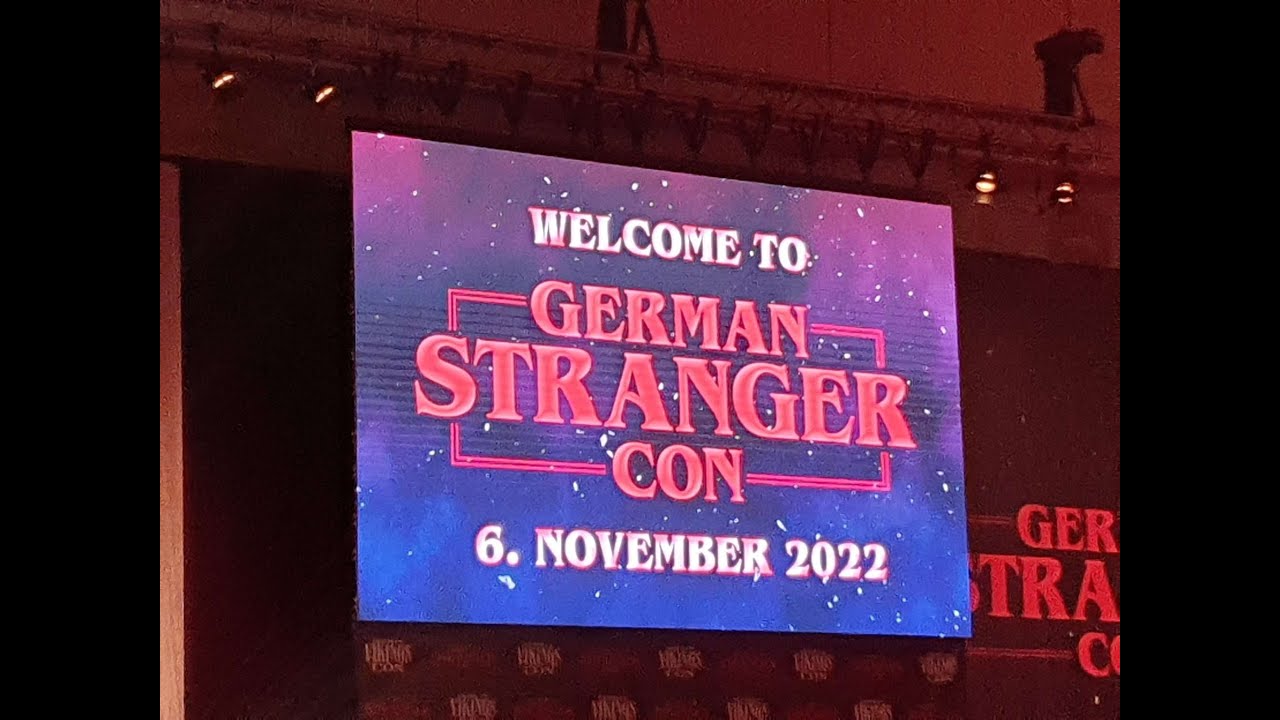 German Stranger Con | Closing Ceremony | Stranger Things cast Joseph ...