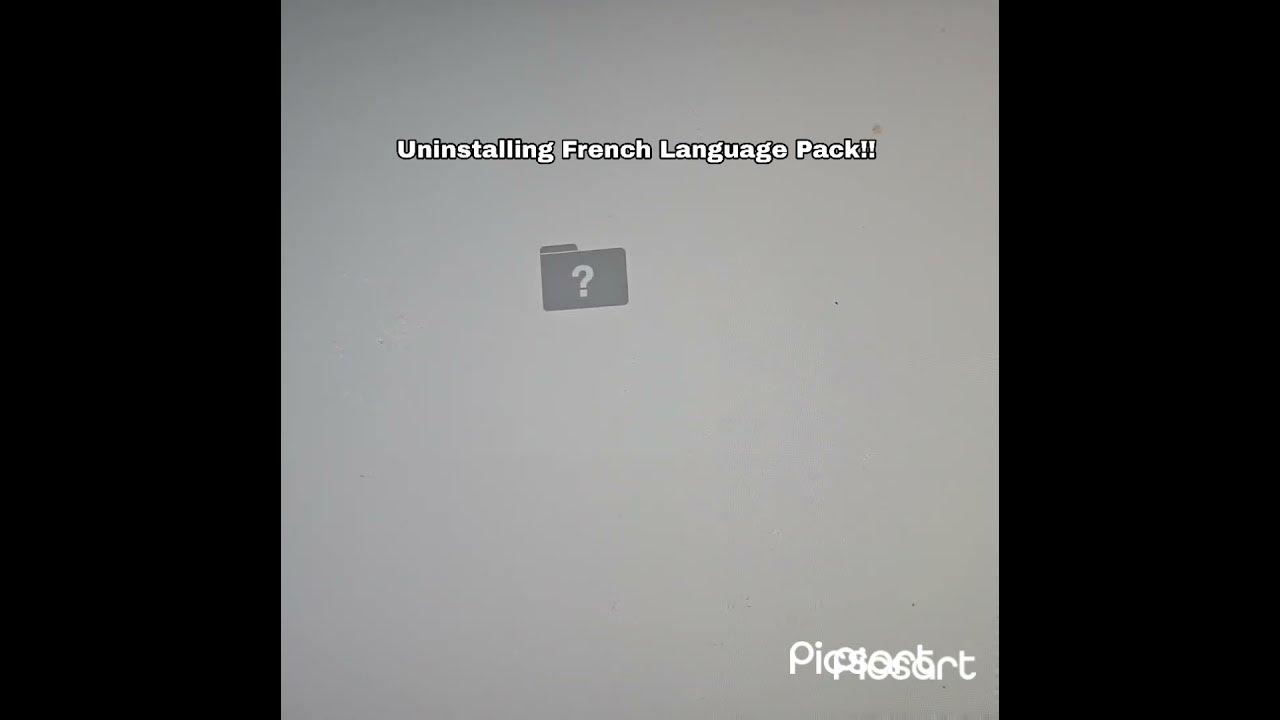 Deleting French Language pack #archlinux #rm #rf #imac #badending - YouTube