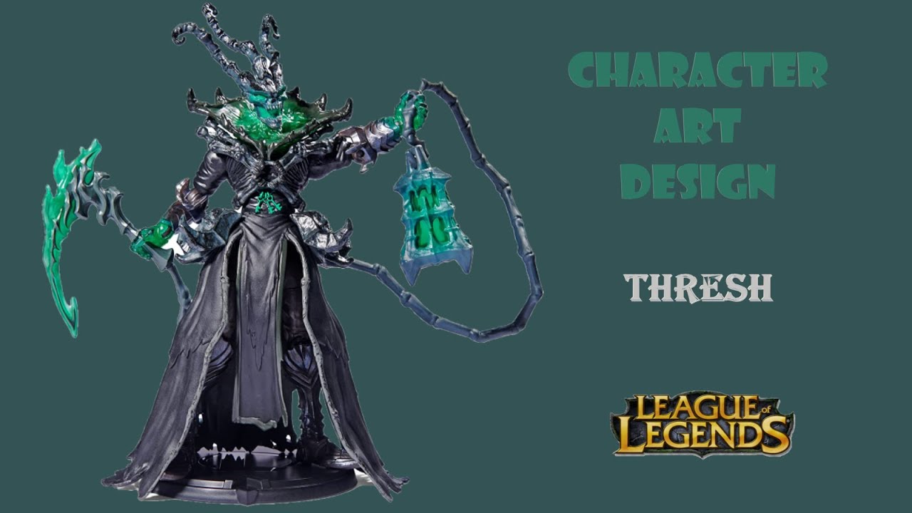 How to make Thresh Figure | League of Legends - YouTube