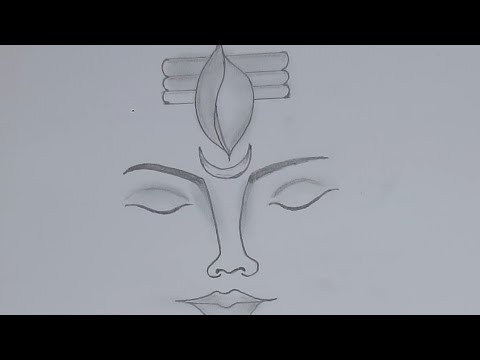 Shive Shankar drawing easy | shiv sketch - YouTube