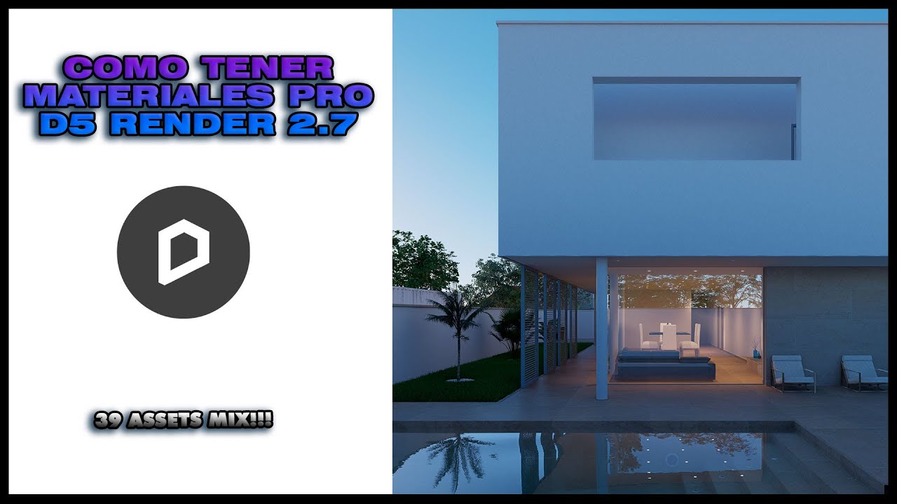 COMO TENER MATERIALES PRO EN D5 RENDER 2.7 | 39 ASSETS PRO GRATIS ...