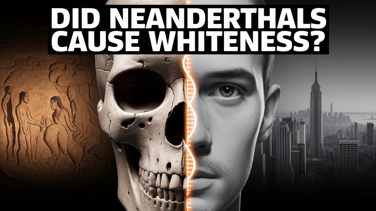 Did Neanderthals make Europeans White? - YouTube