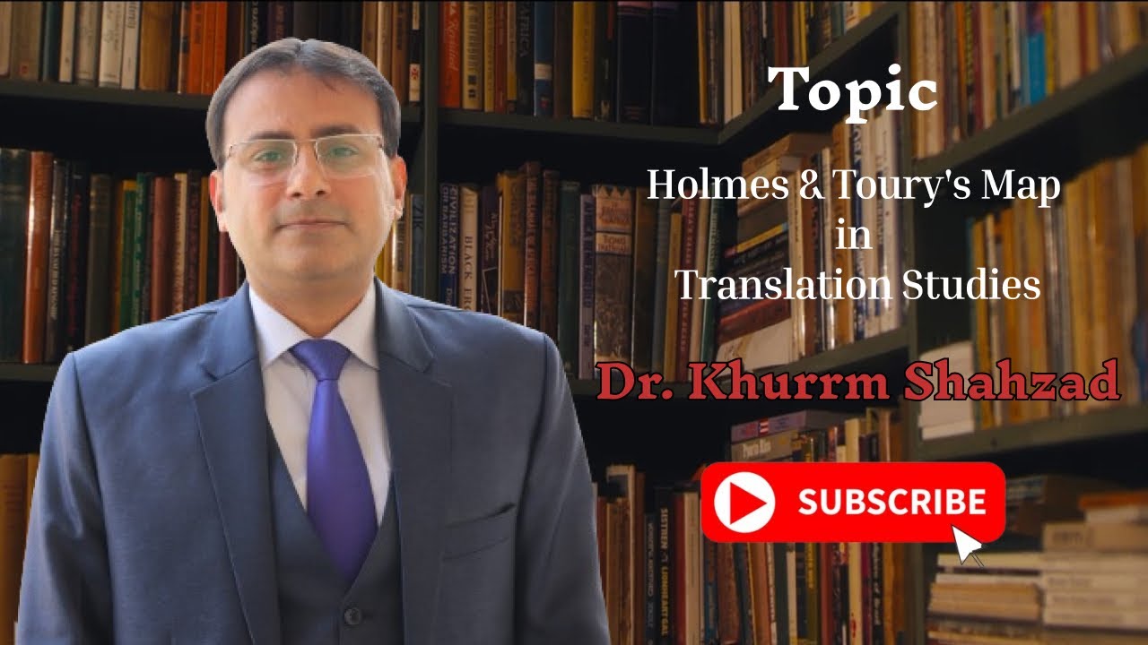 Holmes & Toury's Map in Translation Studies - YouTube