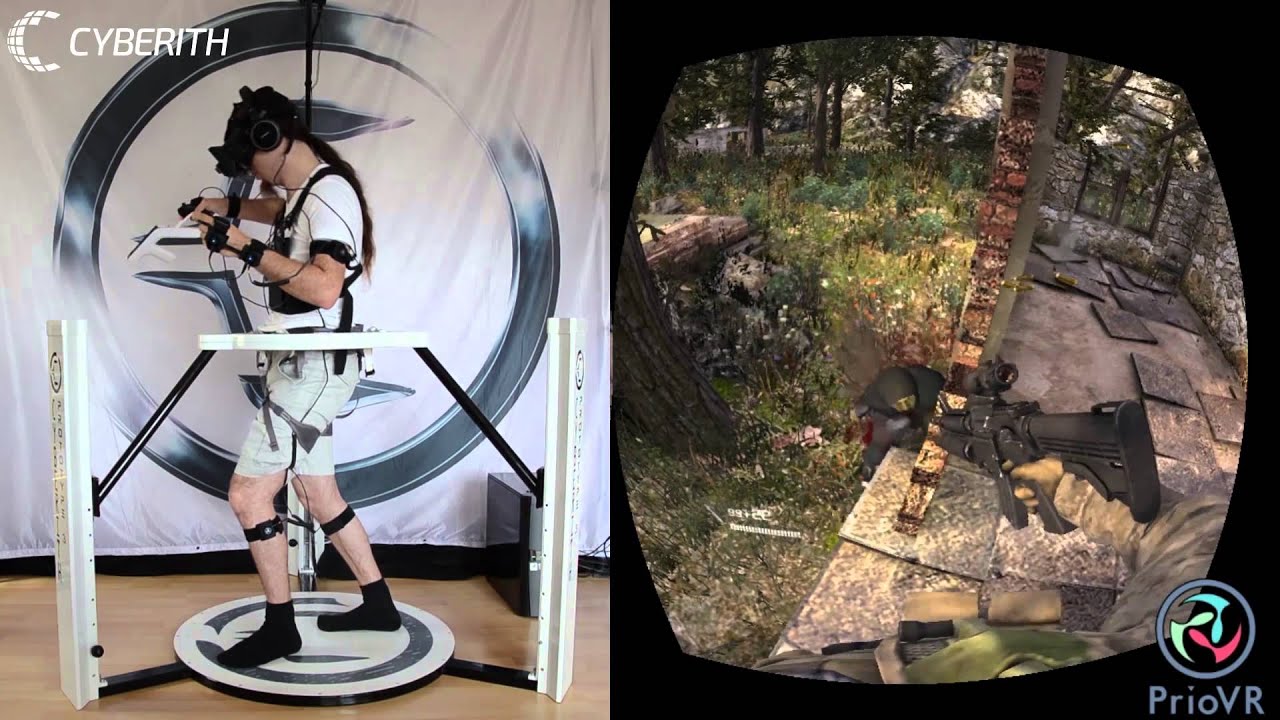Cyberith Virtualizer + YEI Technology PrioVR + Oculus Rift = Holy Grail ...