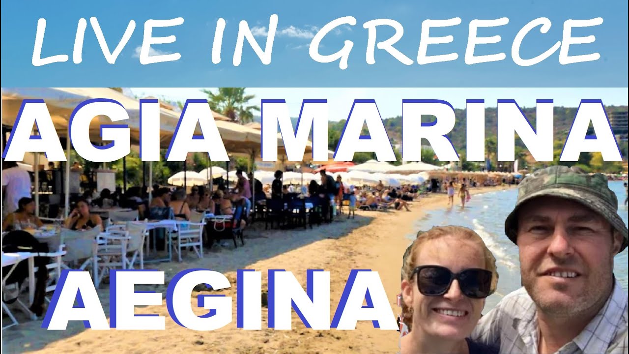 5 Go To Agia Marina Aegina αγ μαρίνα, Αίγινα Greece Beach, Sea, Town ...