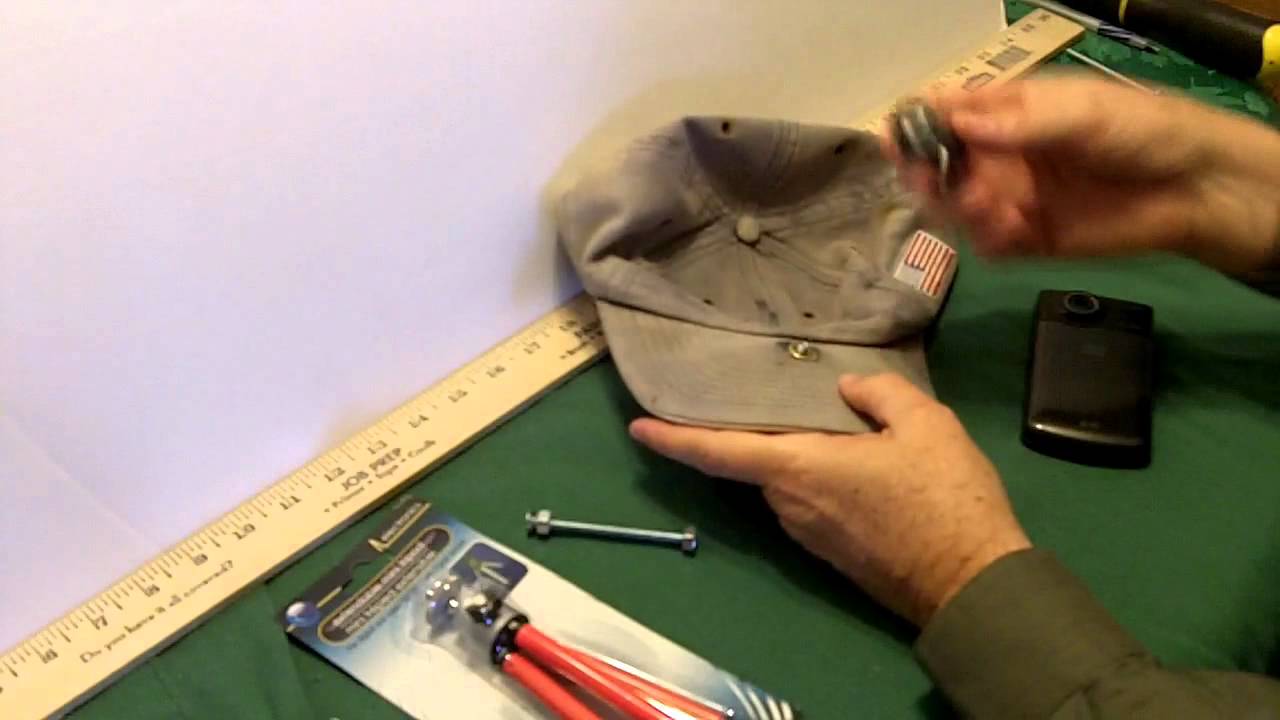 4 ways to attach your camera to your hat - YouTube