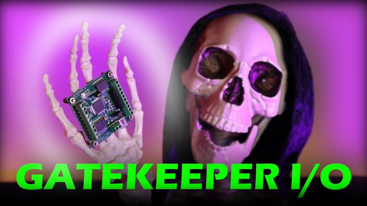 Interactive Animatronics with GATEKEEPER I/O!! - YouTube