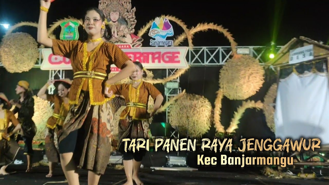 Banjarnegara festival 2024 Tari panen raya jenggawur banjarmangu ...