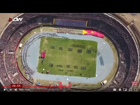 ድባብ ስታድዮም ትግራይ በዓል 11 ለካቲት sky view of tigray stadium@the celebration ...