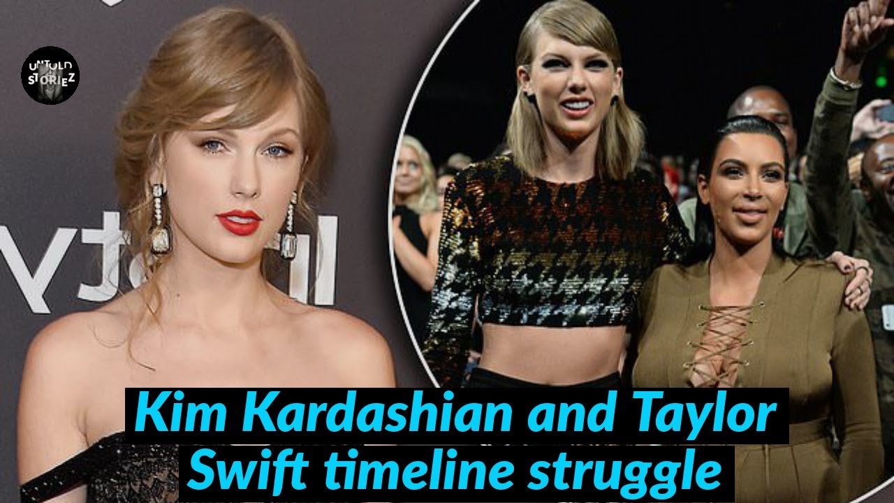 "Unveiling the Epic Feud: Kim Kardashian vs Taylor Swift" after thank ...