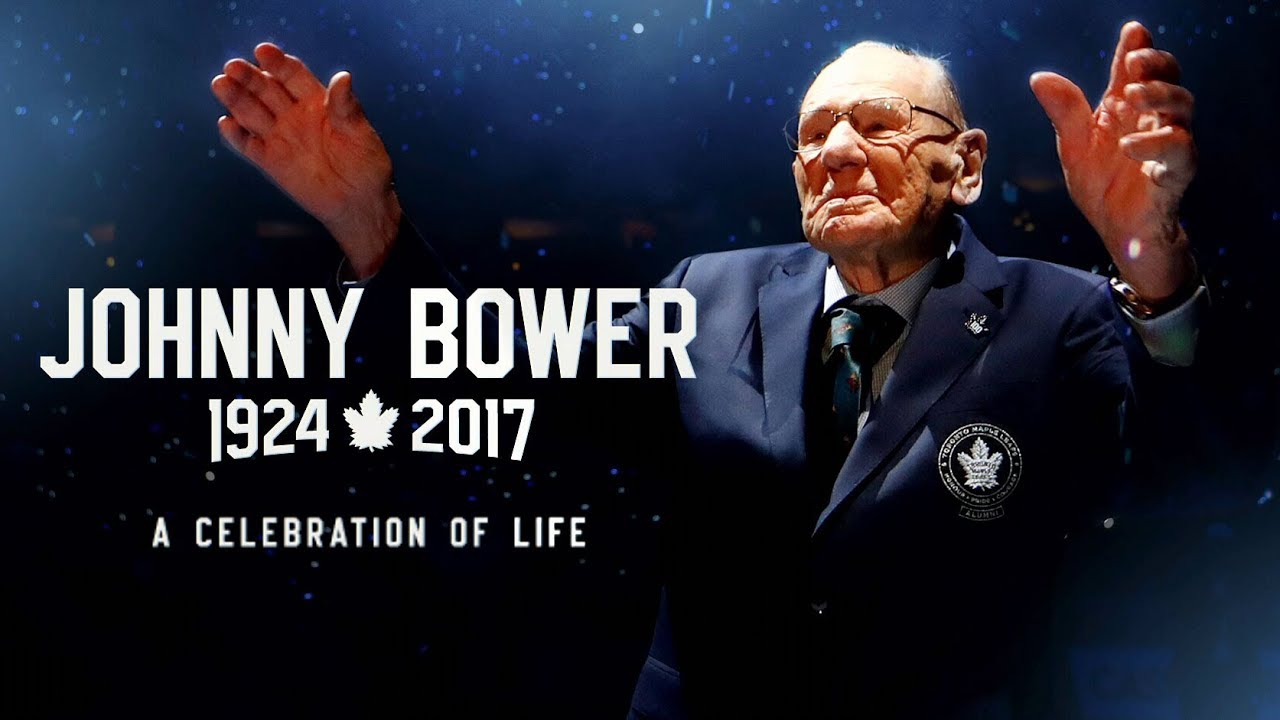 Celebration of life for Maple Leafs legend Johnny Bower - YouTube