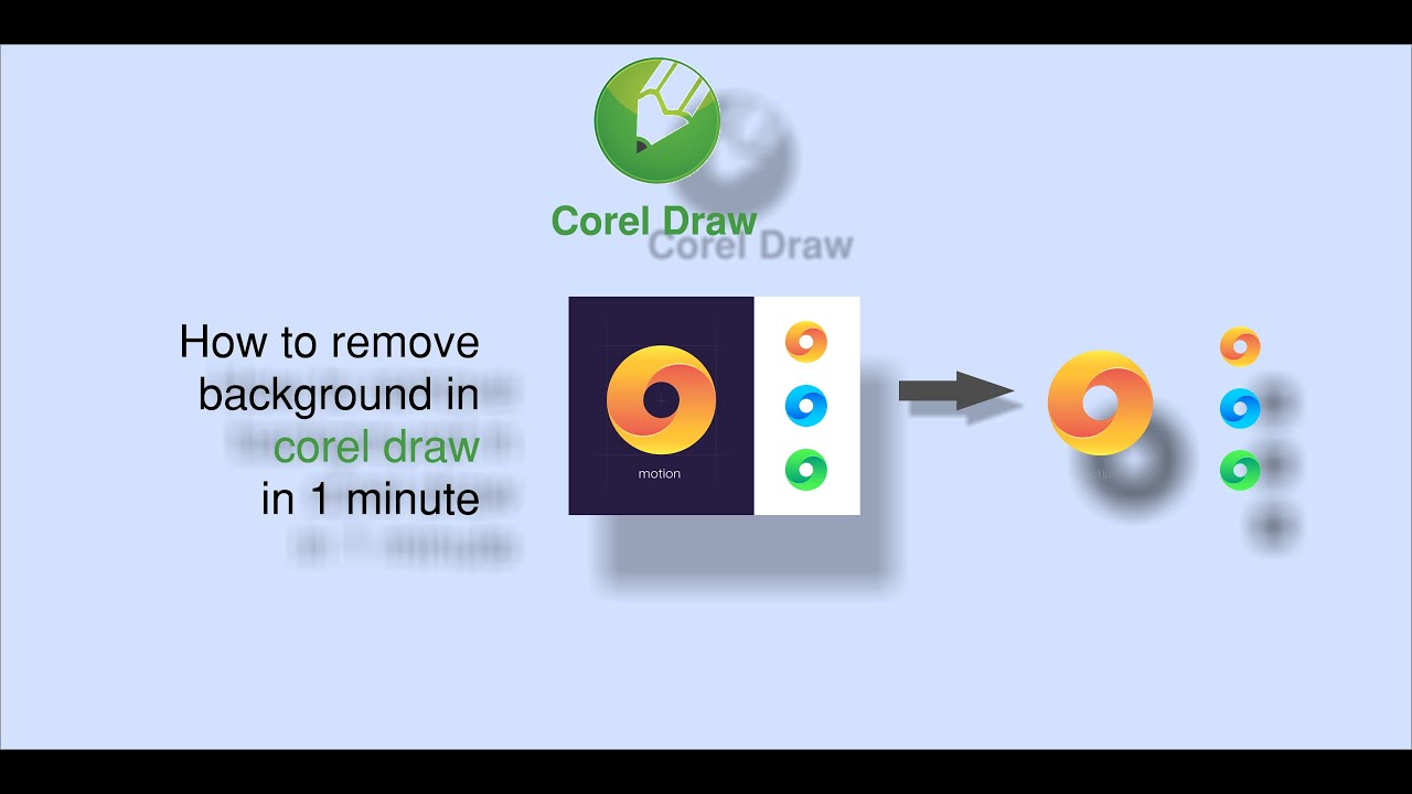 How to remove background in corel draw in a minute (only for extreme ...