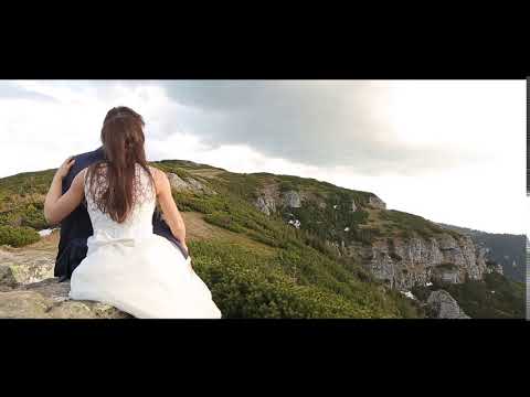 Yeni Evli Çift Manzaraya Bakıyor - Couple Looking At The View FULL HD