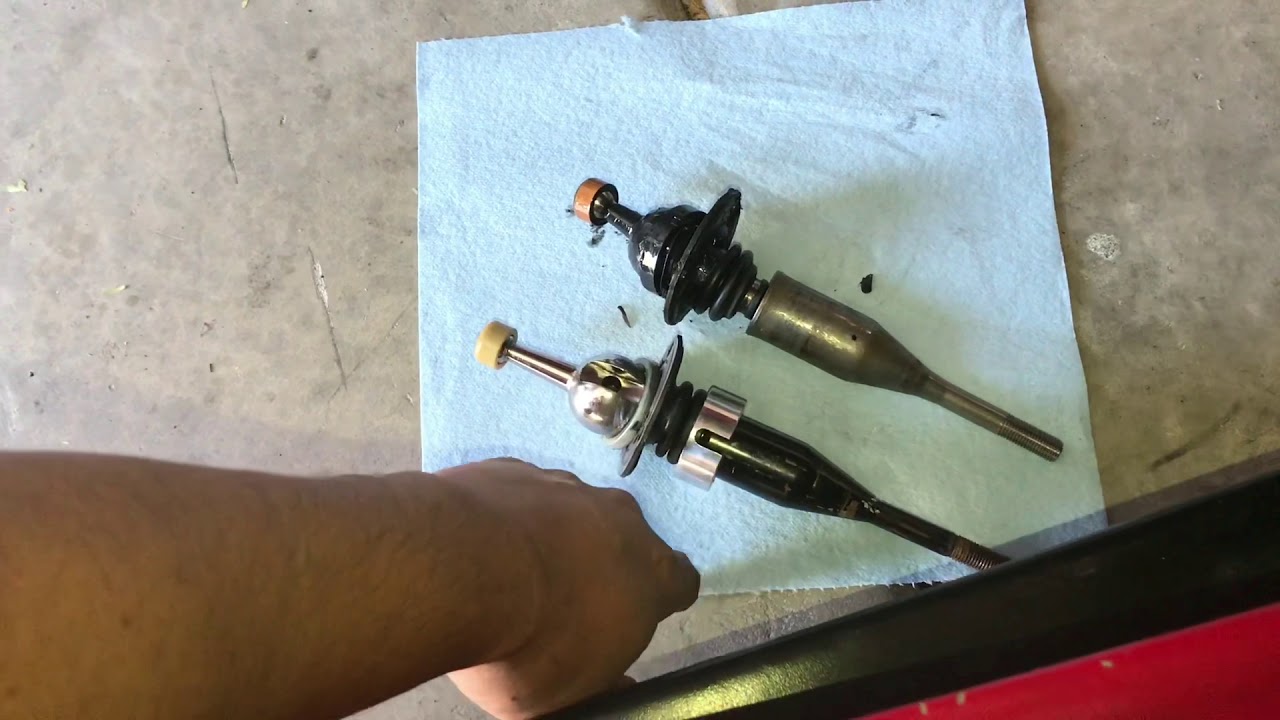 C’s jp3 short shifter fd rx7 - YouTube