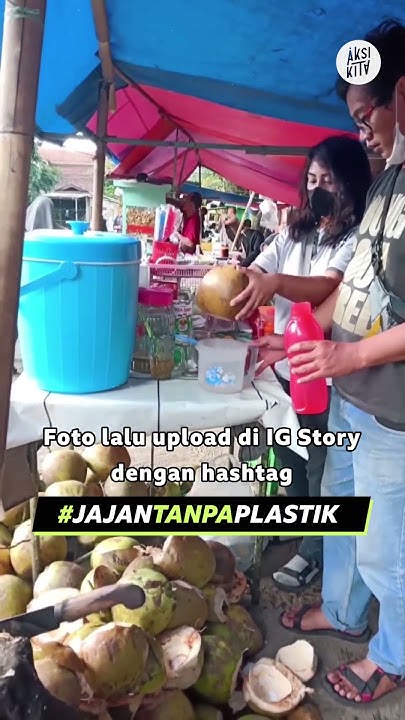 YUK JAJAN TANPA PLASTIK! #shorts - YouTube