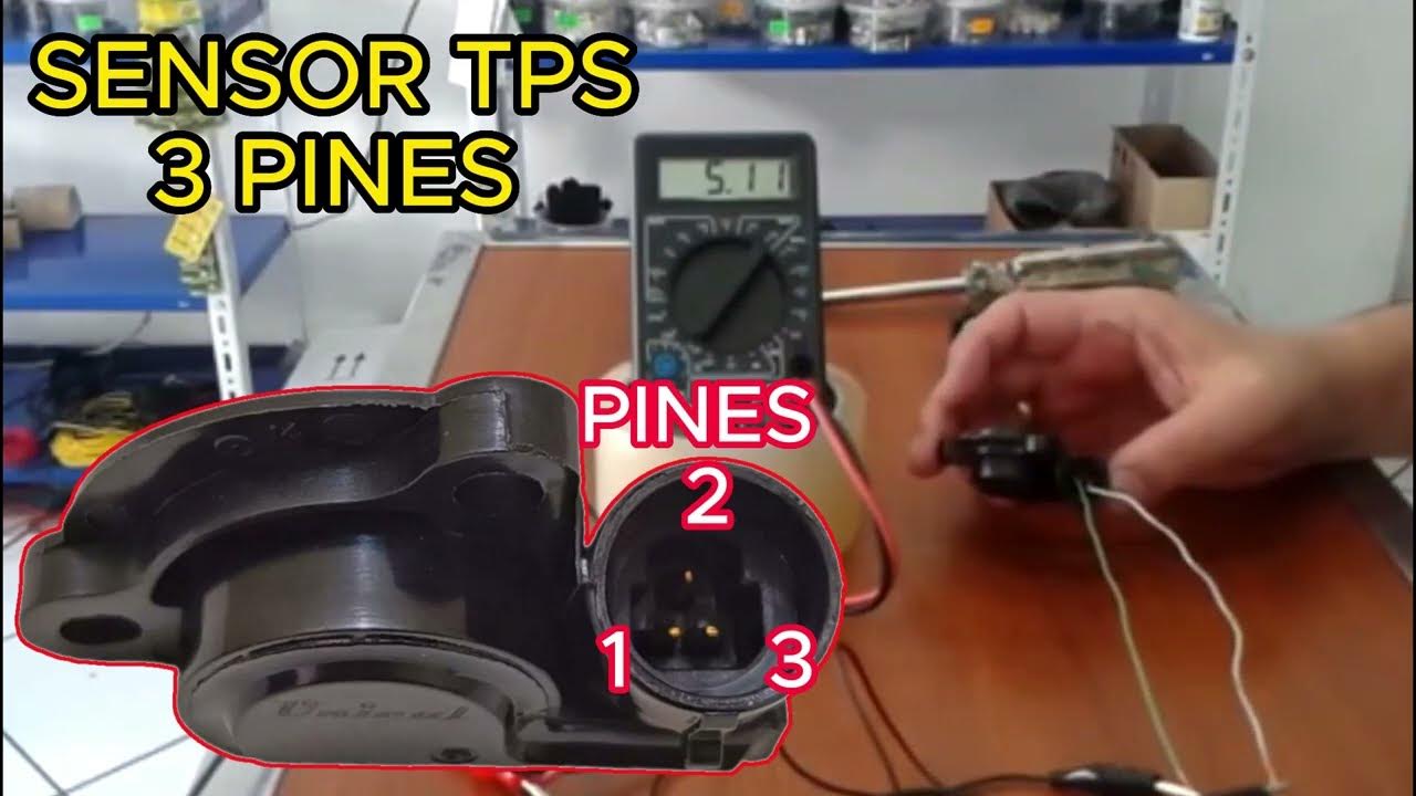 Medir sensor TPS de 3 pines con MULTÍMETRO - YouTube