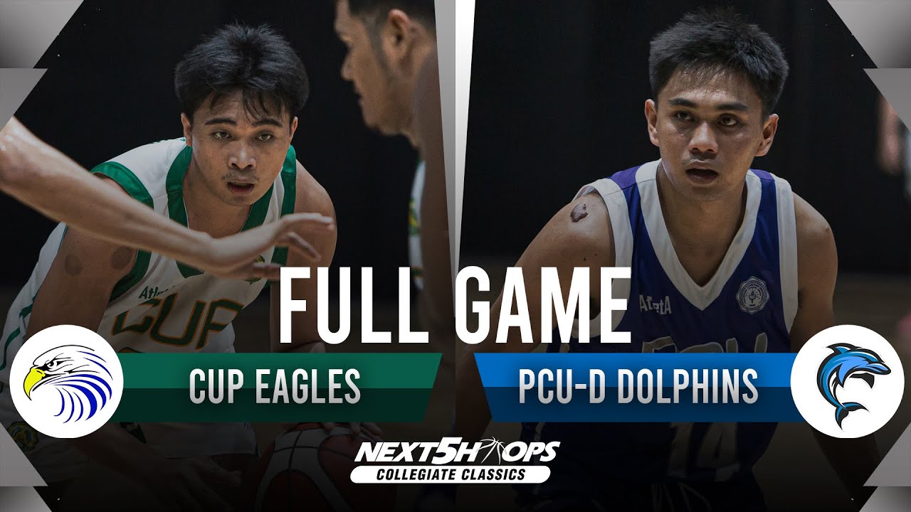 CUP Eagles vs. PCU-D Dolphins | FULL GAME | Next5Hoops | September 27 ...