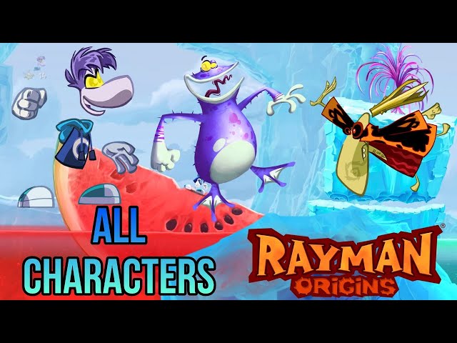 Rayman Origins Characters