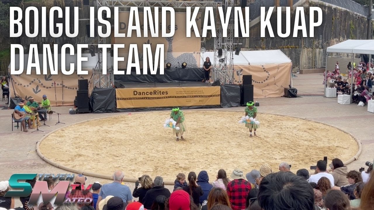 Boigu Island Kayn Kuap Dance Team - Dance Rites 2024 | Steven Mateo TV ...