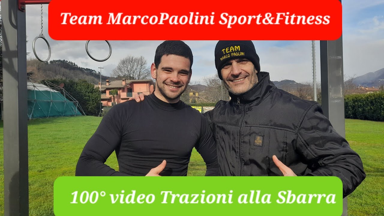 100° video... TRAZIONI alla Sbarra con Marchino!!! 🤩 - YouTube