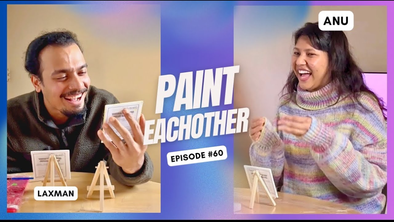 Couple "Paint Each Other" Challenge | Painting Date Night - YouTube
