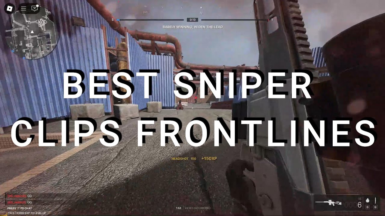 Best Sniper Clips (Frontlines The Fix Clips) - YouTube