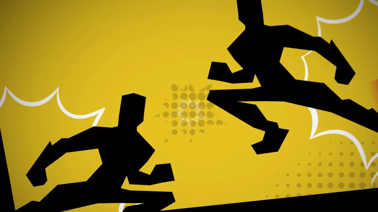 POW SMASH THUD Cartoon Punches - YouTube