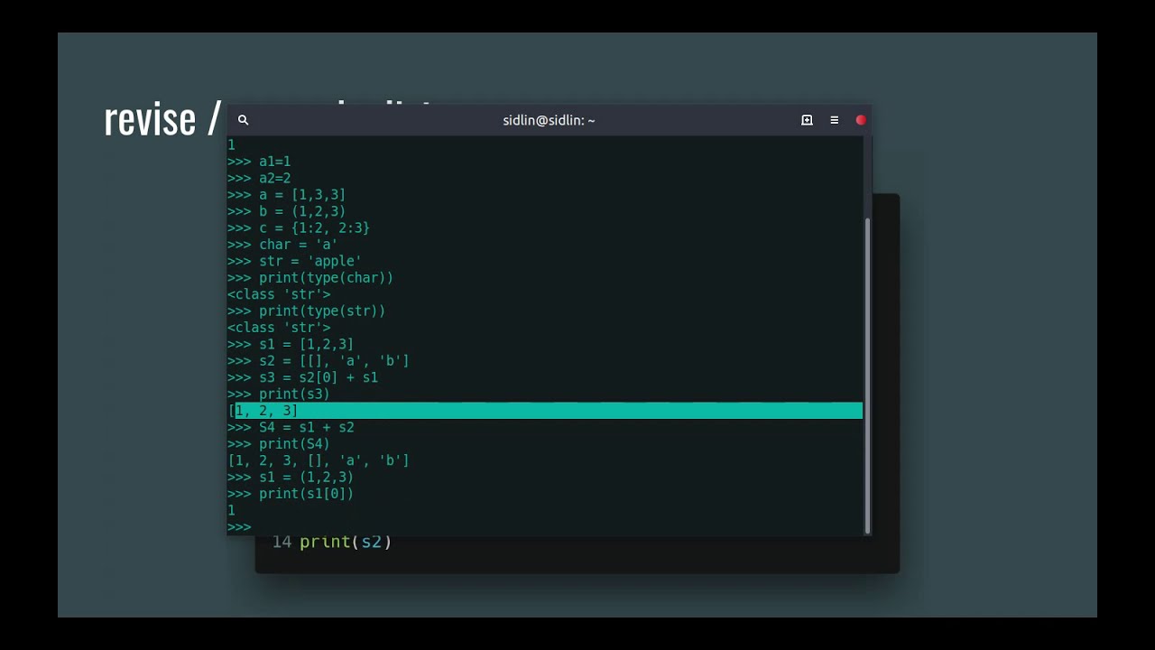 Python Club Week 2_2 - YouTube