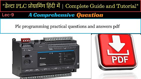 delta plc programming tutorial | Delta plc theory videos | delta plc ...