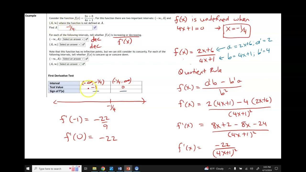 Calc 1_Section 4.5 (Part 2) - YouTube
