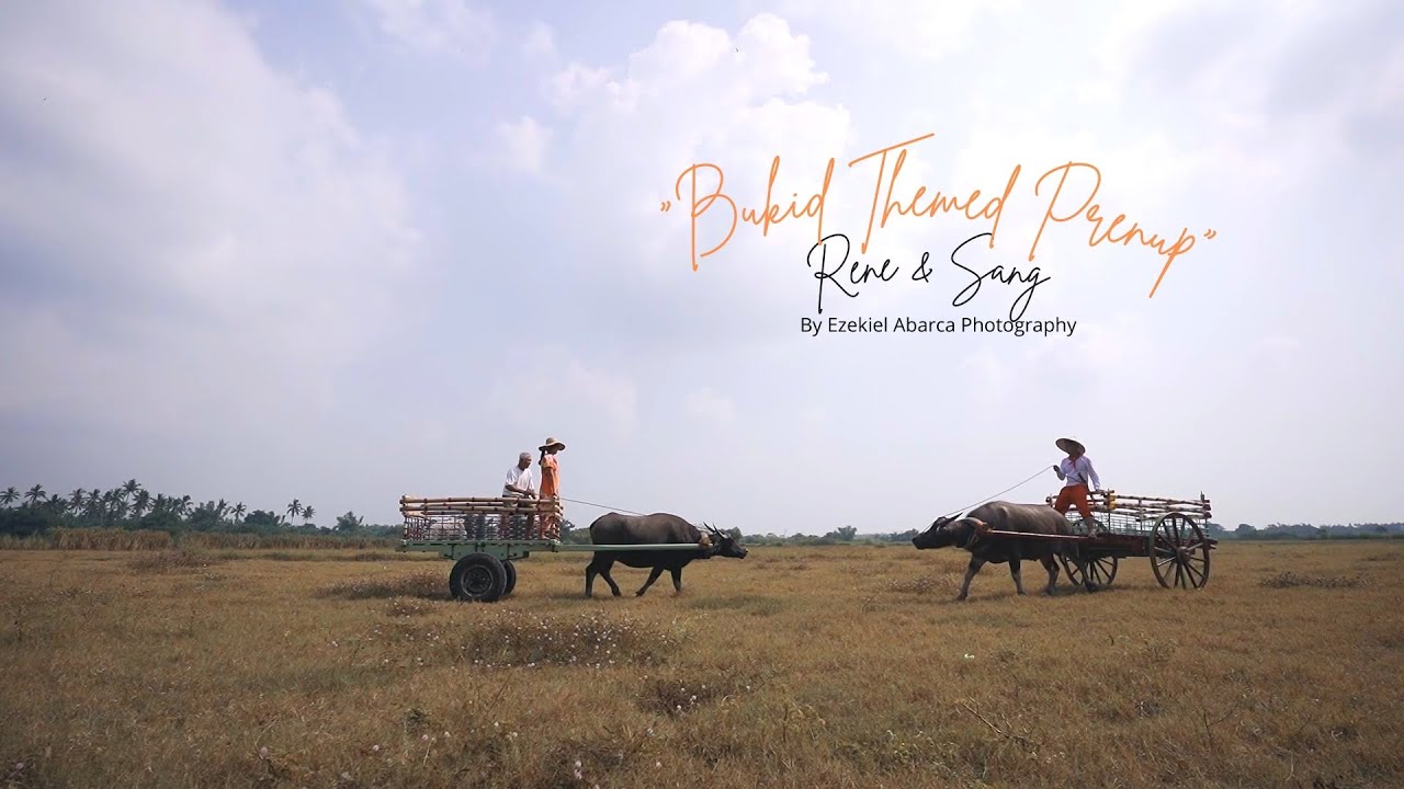Bukid Theme Prenup | Rene & Sang Save the date video - YouTube