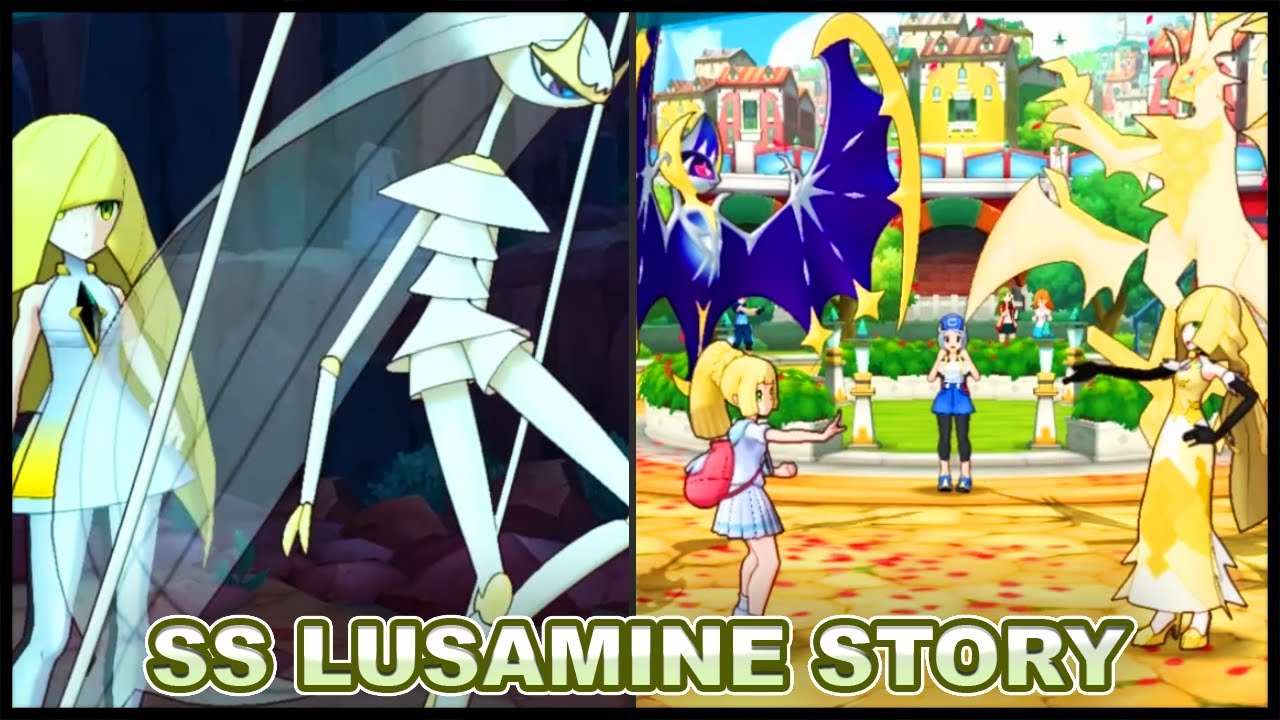 How Lusamine Got Necrozma! Sygna Suit Lusamine Story Playthrough ...