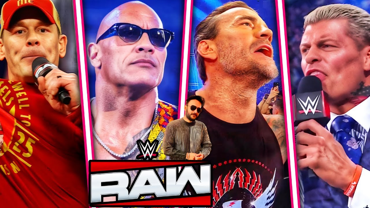 WWE Raw Full Highlights 24 March 2025 | The Rock Attack on Cody | WWE ...