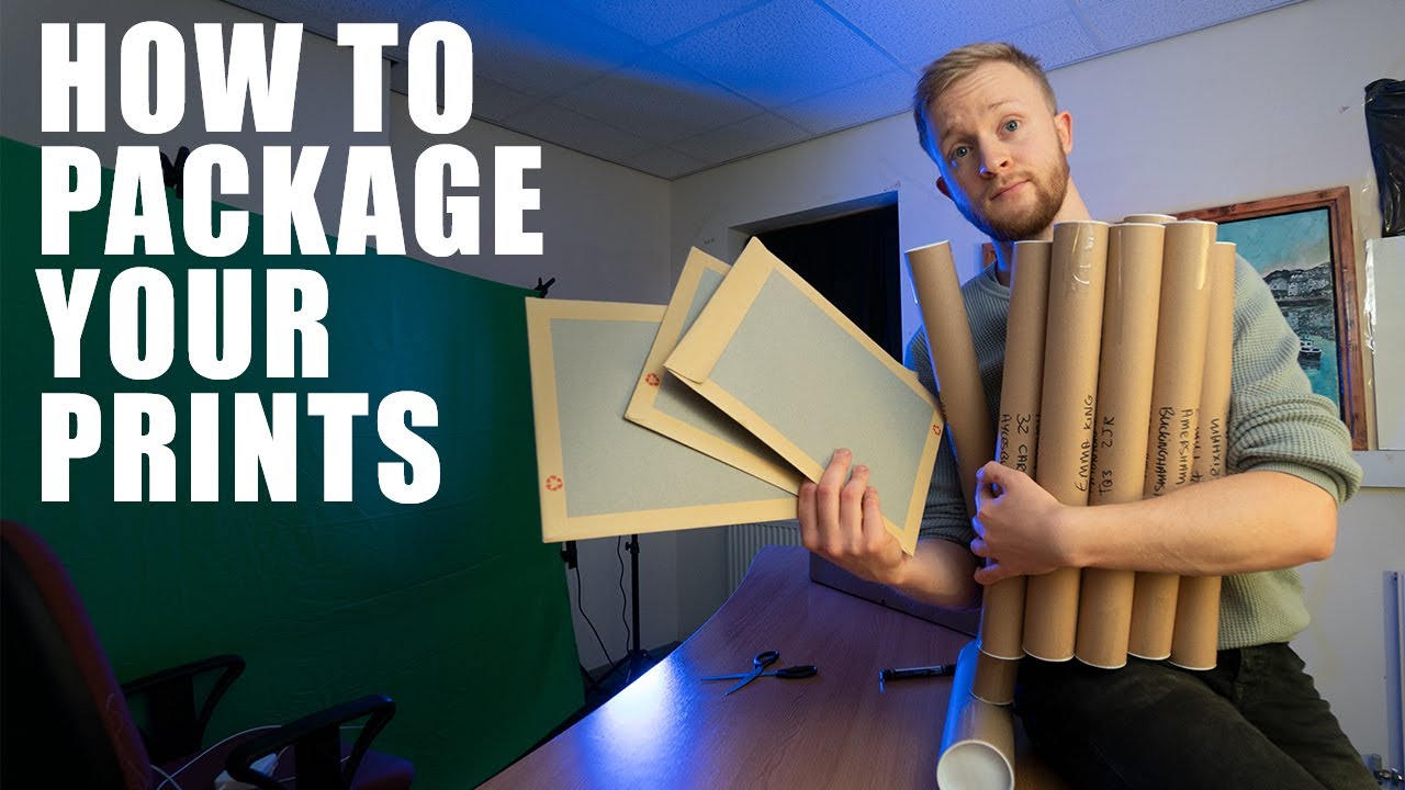 How to Package Your Prints | DJI Mavic Mini & Mini 2 - YouTube