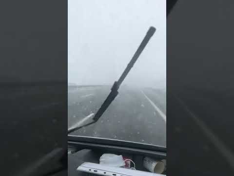 11.03.2022 Bolu Otoban Yol durumu Karlı Hava