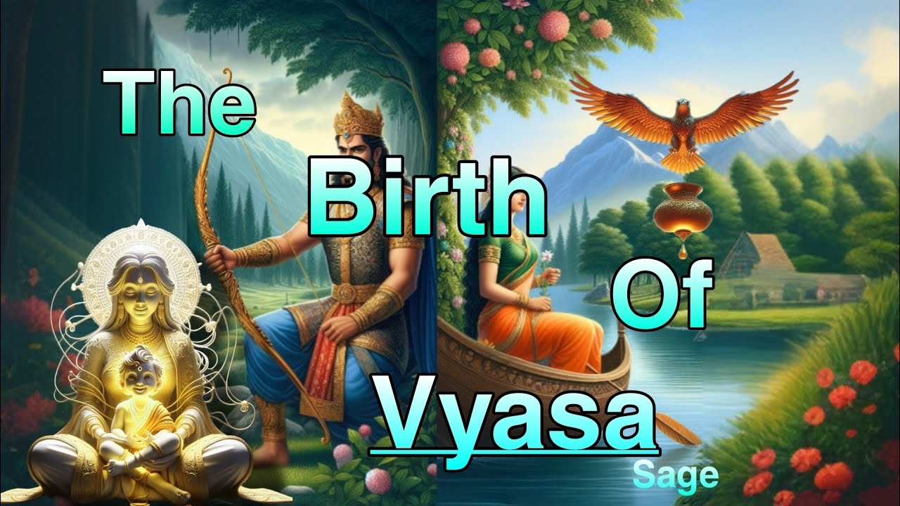 The Birth Of Vyasa(Sage) || The Story Of Vyasa || CreativeCartoons ...