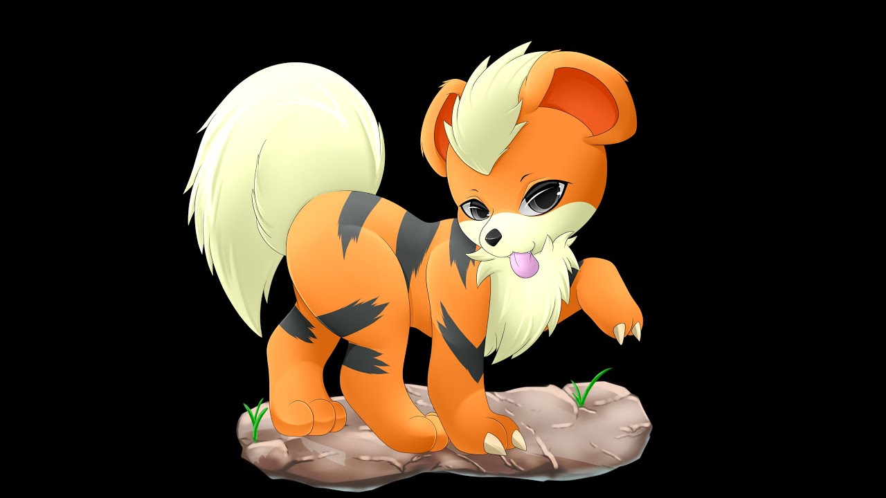 //speedpaint// fanart: Growlithe - YouTube