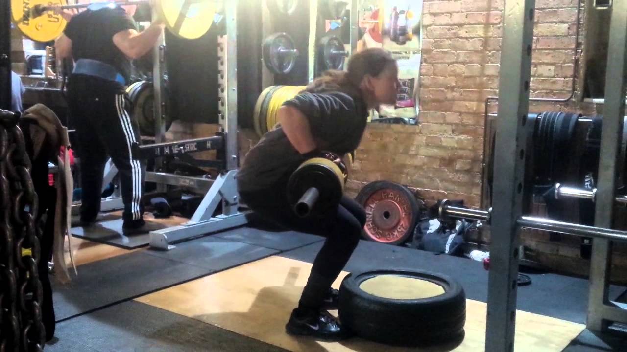 Practicing log press technique 2 - YouTube