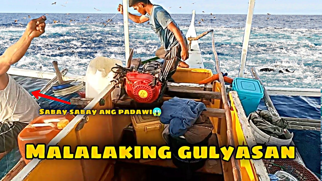 MALALAKING GULYASAN/SKIPJACK TUNA SA PAHILA-HILA | SUNOD SUNOD AT ...