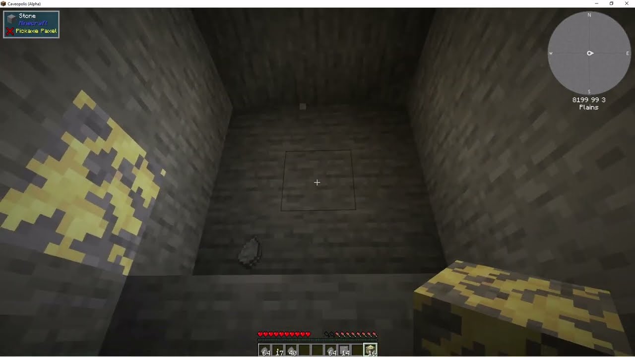 Minecraft Caveopolis Ep 1 Digging A Stone Home Youtube