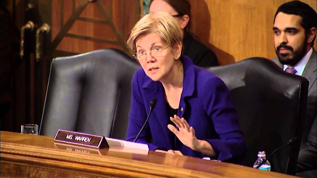 Sen. Elizabeth Warren Q&A With SEC Commissioner Nominee Hester Peirce ...