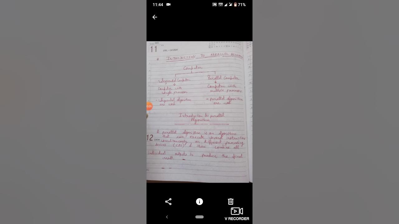 Introduction to Parallel Algorithms - Unit 4 - YouTube
