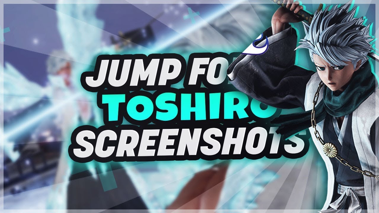 ALL Toshiro Hitsugaya HD Screenshots - Jump Force DLC Pack 3 - YouTube